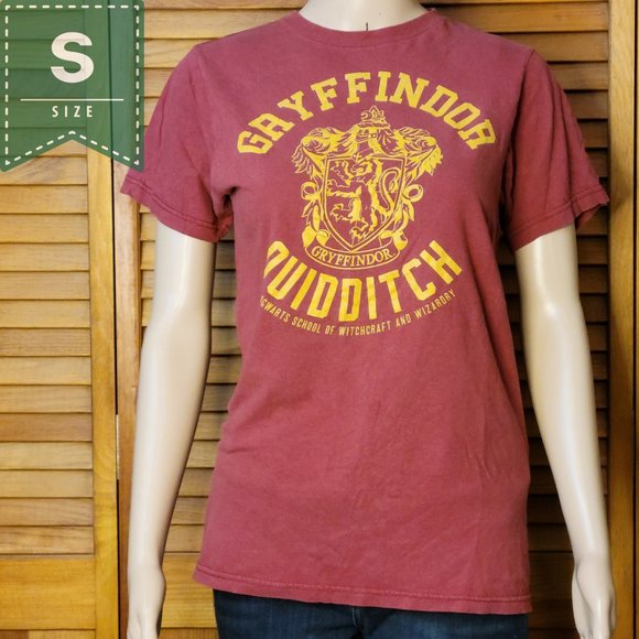 Warner Bros. | Tops | Harry Potter Gryffindor Quidditch Shirt | Poshmark